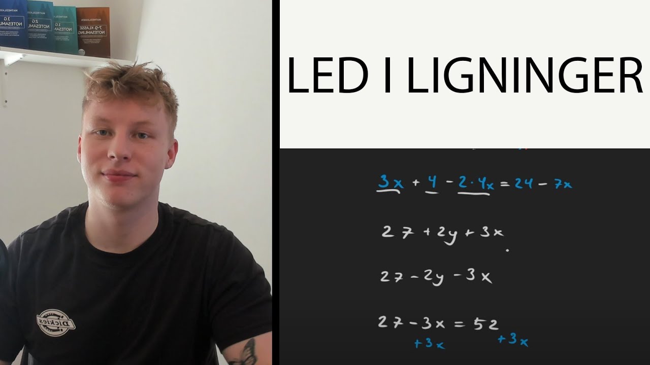 Led i ligninger - YouTube