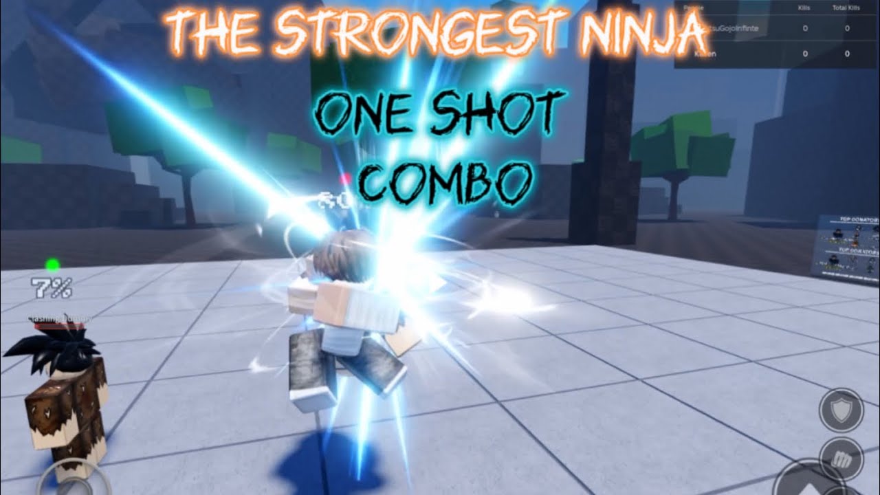 The Strongest Ninja Combo [Chakra Battlegrounds] - YouTube