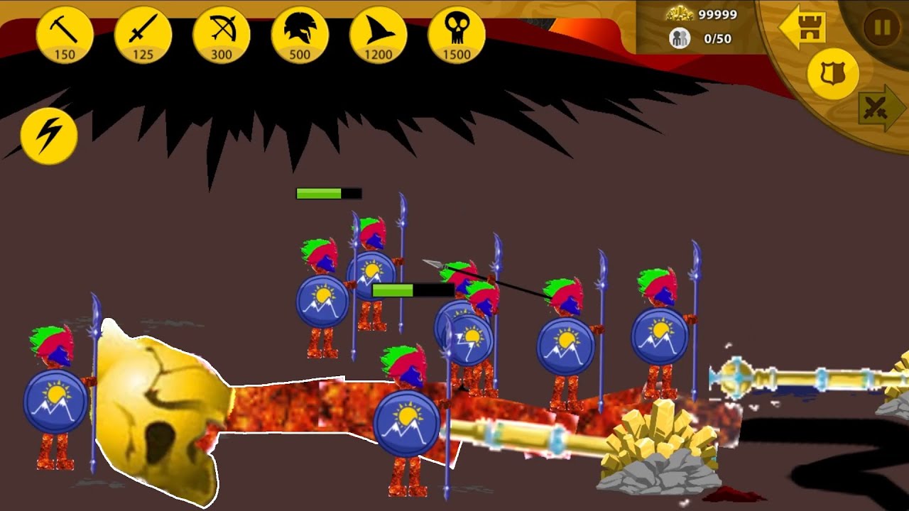Stick War Legacy | The Battle Of The Shield Gladiators | Mega Stick ...