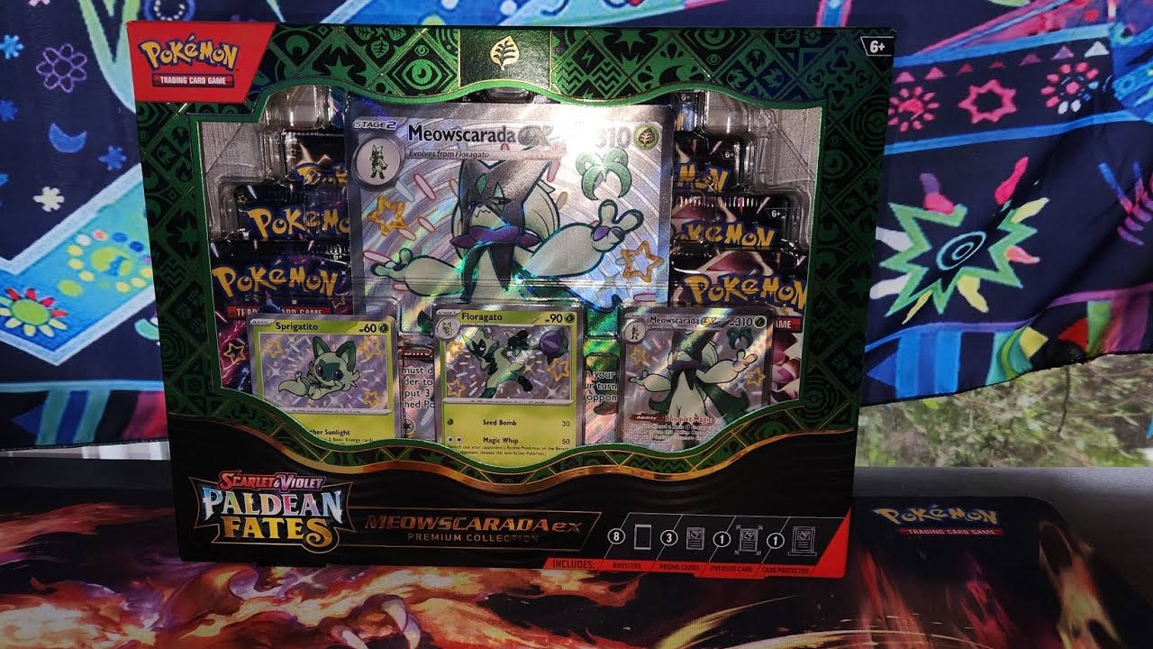 Brand New Paldean Fates Premium Collection Box - YouTube