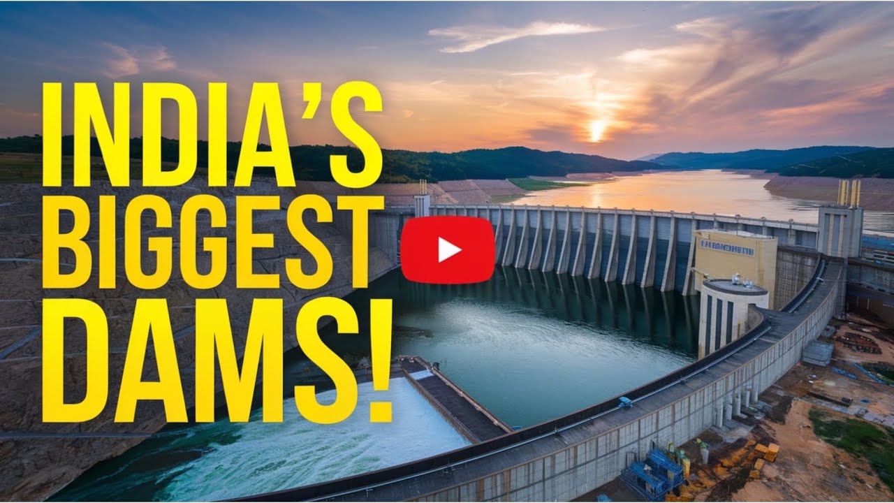 ALL IMPORTANT DAMS OF INDIA | RIVERS OF INDIA #indiageography # ...