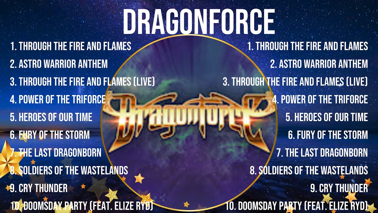 Top 10 songs Dragonforce 2024 ~ Best Dragonforce playlist 2024 - YouTube