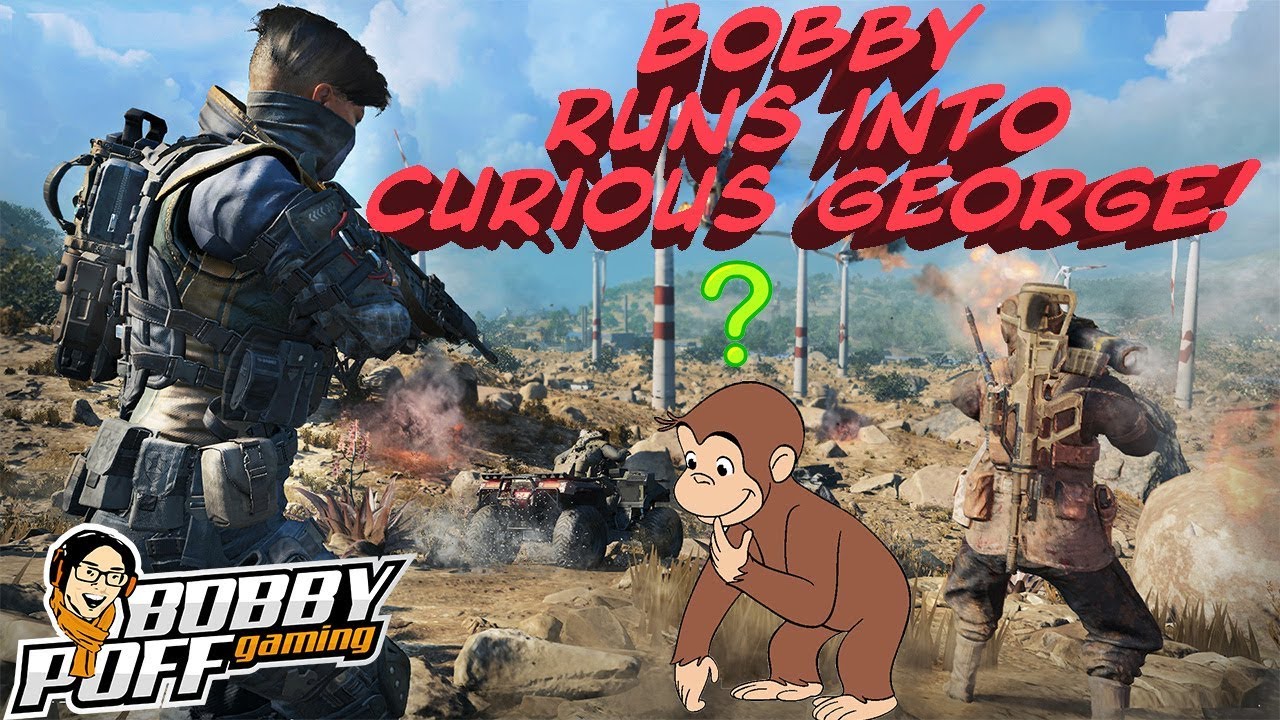 BOBBYPOFF RUNS INTO CURIOUS GEORGE! - BLACKOUT SOLOS - YouTube