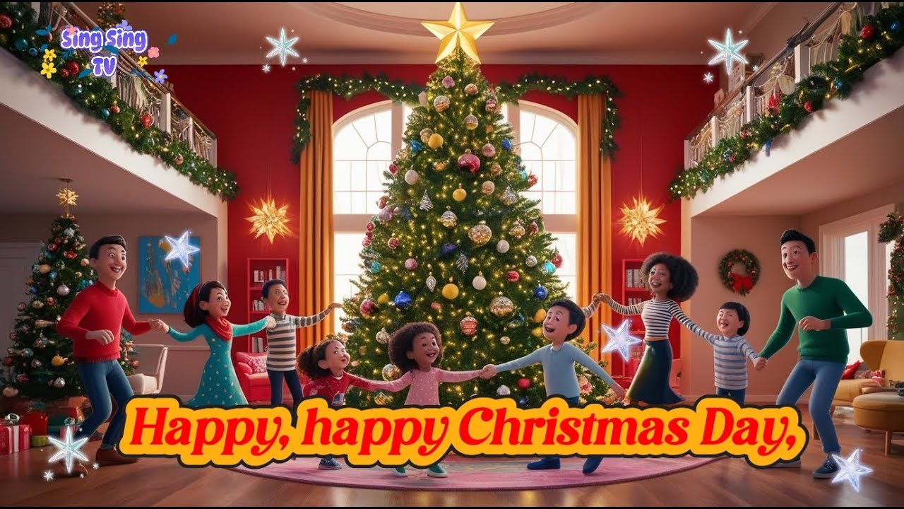 Happy Happy Merry Christmas 🎄 | Sing Sing Song | - YouTube