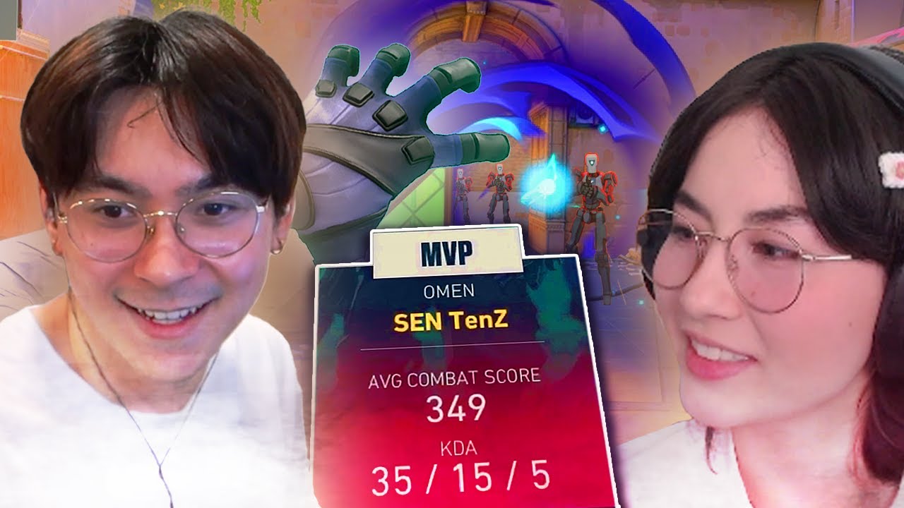 HOW SEN TenZ CARRIES KYEDAE IN RADIANT LOBBIES ! ft Kyedae (Fan Edit ...