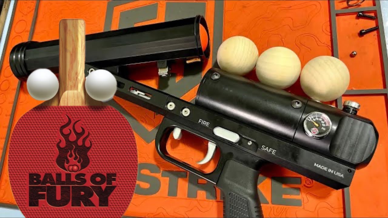 LL4D MCS (Nova N8) Fury Rocket Launcher - 2” solid wooden balls - YouTube