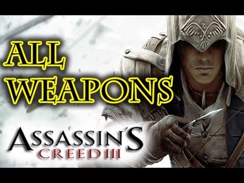 Assassin's Creed 3 - All Weapons From General Store - YouTube