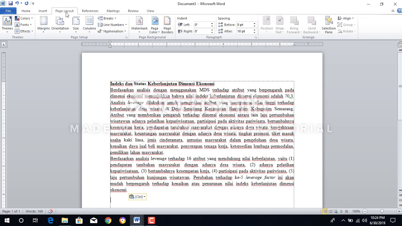 Tutorial Microsoft Word - YouTube