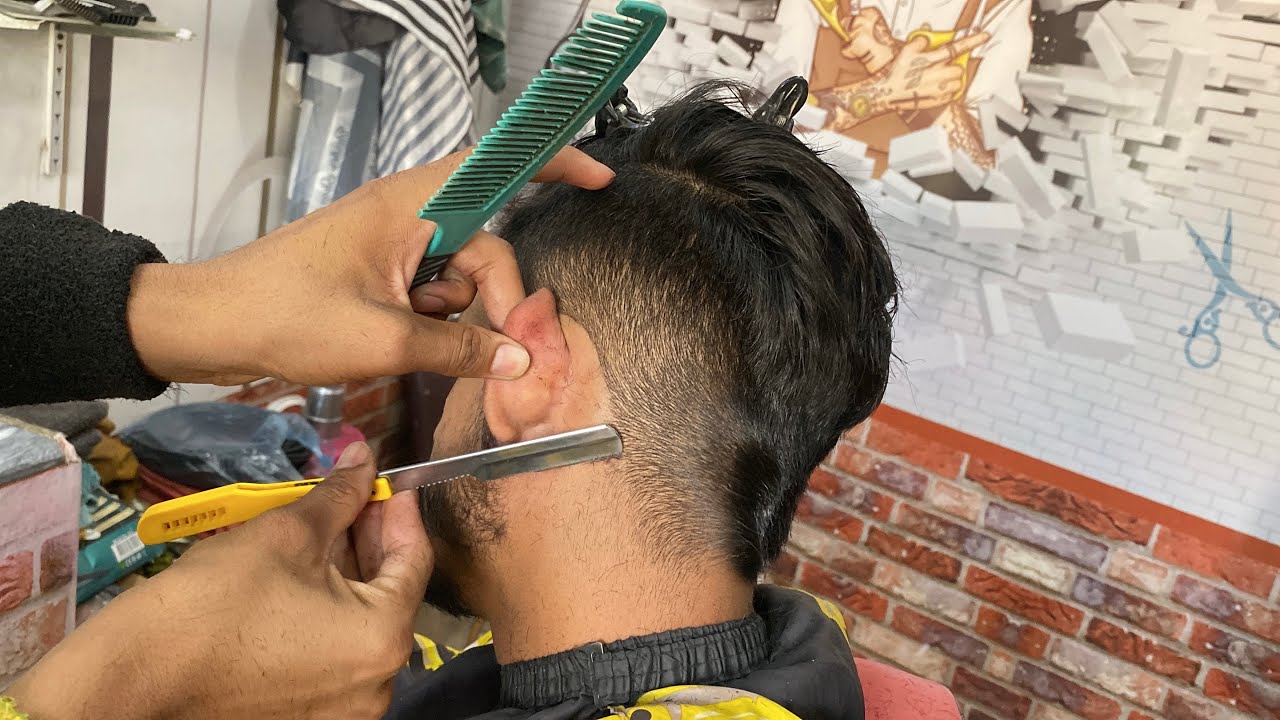 ASMR Fast And Aggressive Haircut Deep Relaxation Barbershop Haircut ...