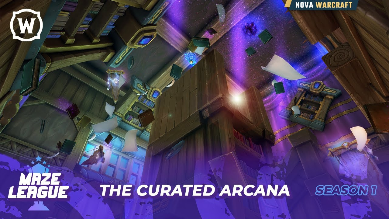The Curated Arcana - WoW Maze League | Housing - YouTube