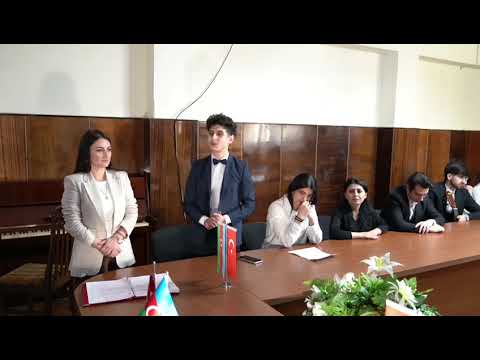 Pertevniyal Lisesi ve ADMIU nezdinde Humanitar Koleji - Şehriyar'ın Türkiye'ye Hayali Sefer Şiiri