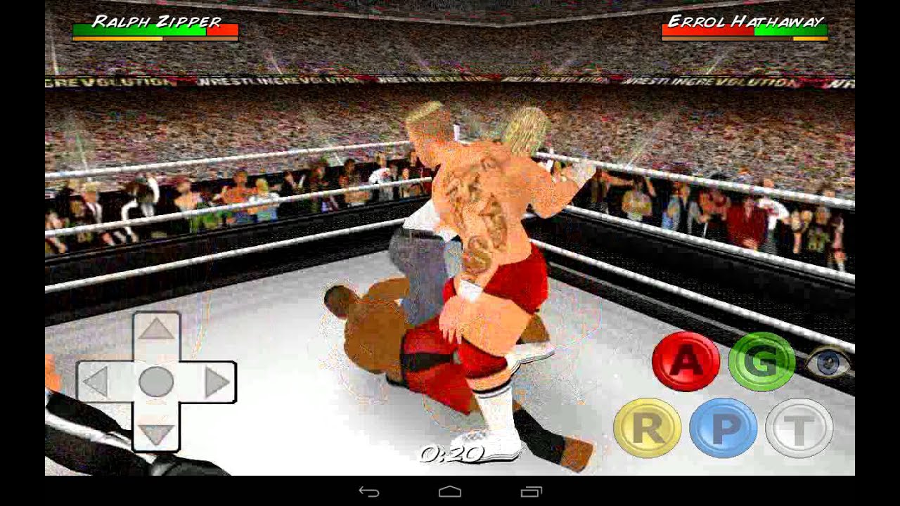 Wrestling revolution 3d royal rumble 30 man - YouTube