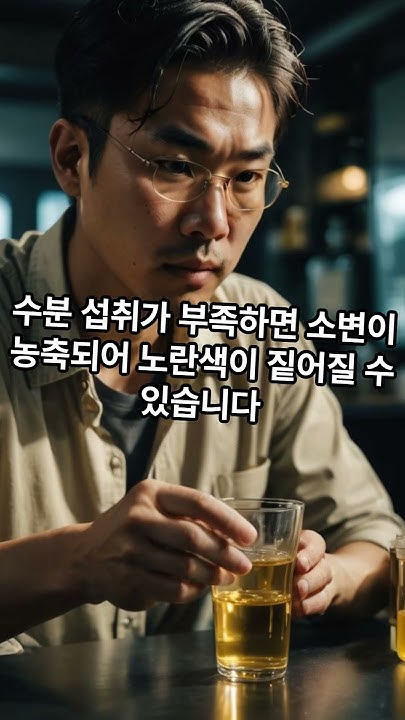 소변색깔이 노란색일때 의심해볼 수 있는 질환 노란소변 Youtube