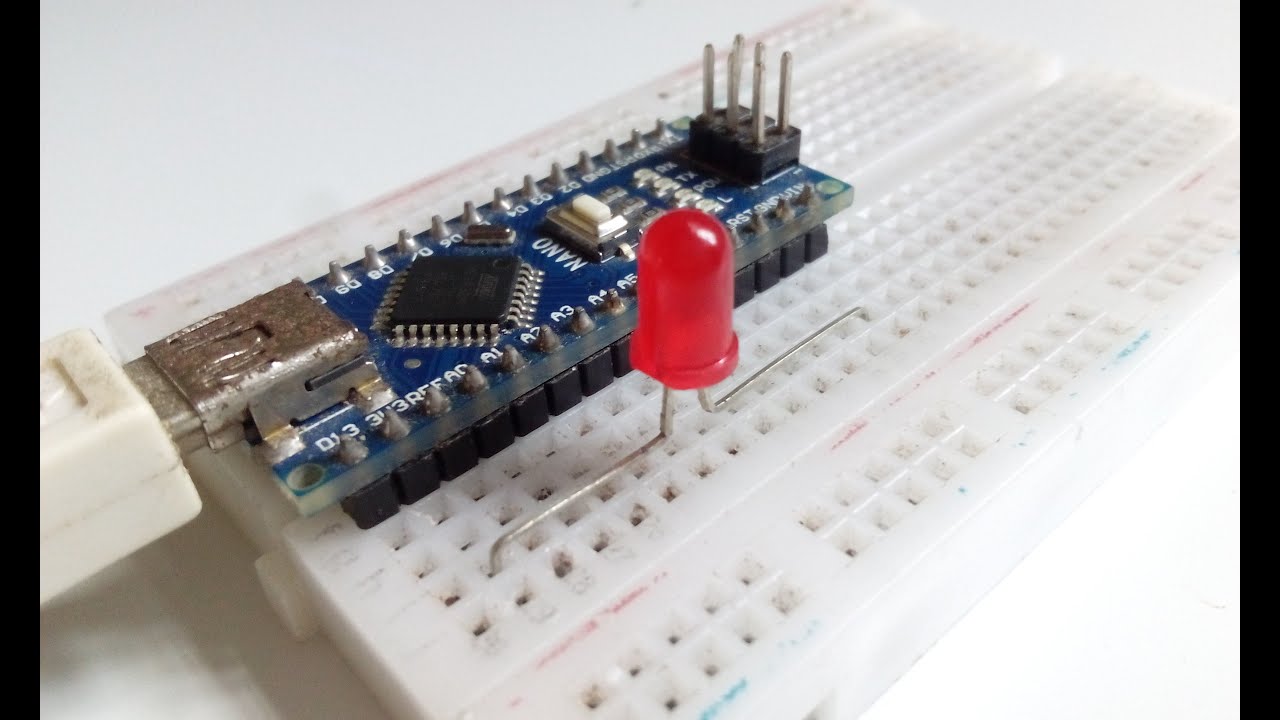 How to connect LED bulb to the ARDUINO NANO board - YouTube