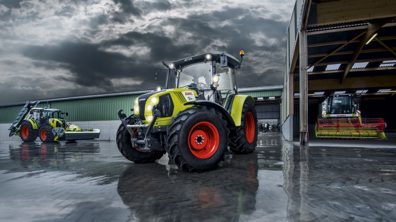 Uitleg van de nieuwe Claas Atos serie - Trekkerweb - YouTube