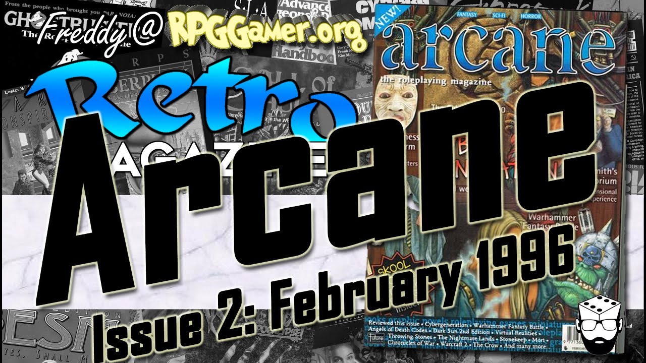 Arcane Magazine Issue 3 ( February 1996) – A Flick Through RPG History ...