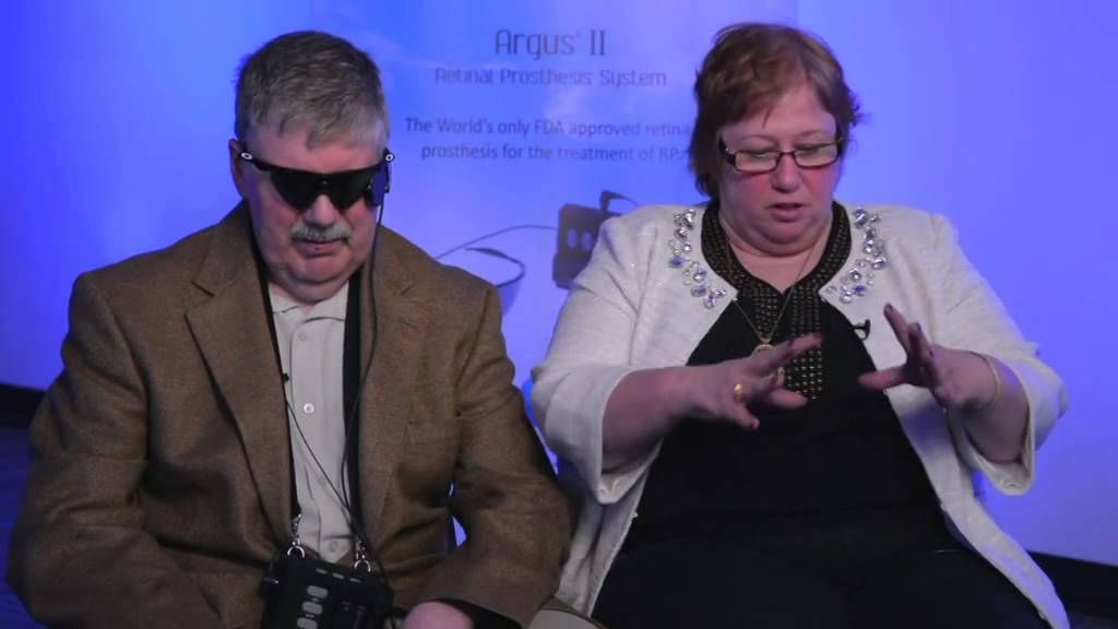 Second Sight's Argus II Implant Patient, Roger - YouTube