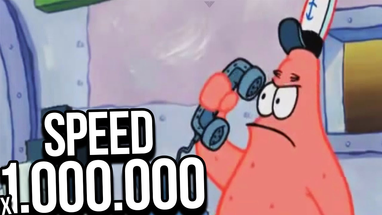 NO,THIS IS PATRICK SPEED 1000000X - YouTube