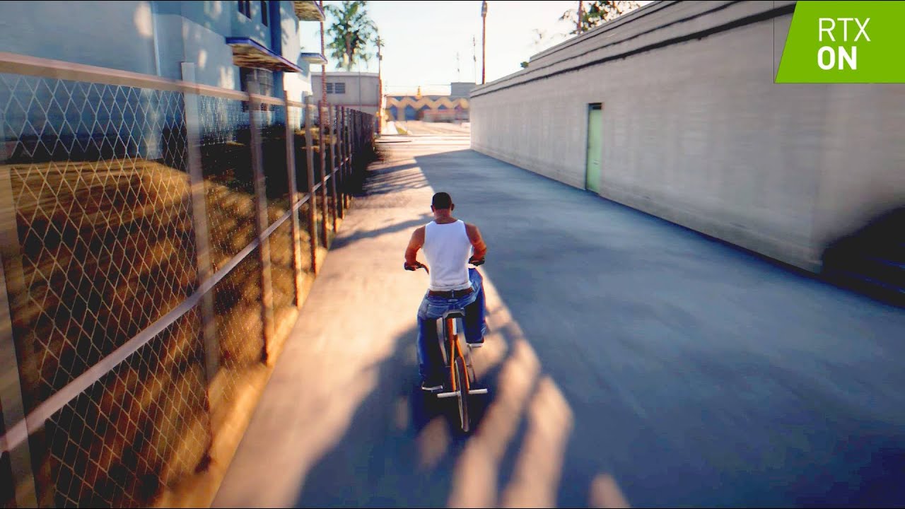 GTA San Andreas RTX ON Gameplay (2021) - YouTube