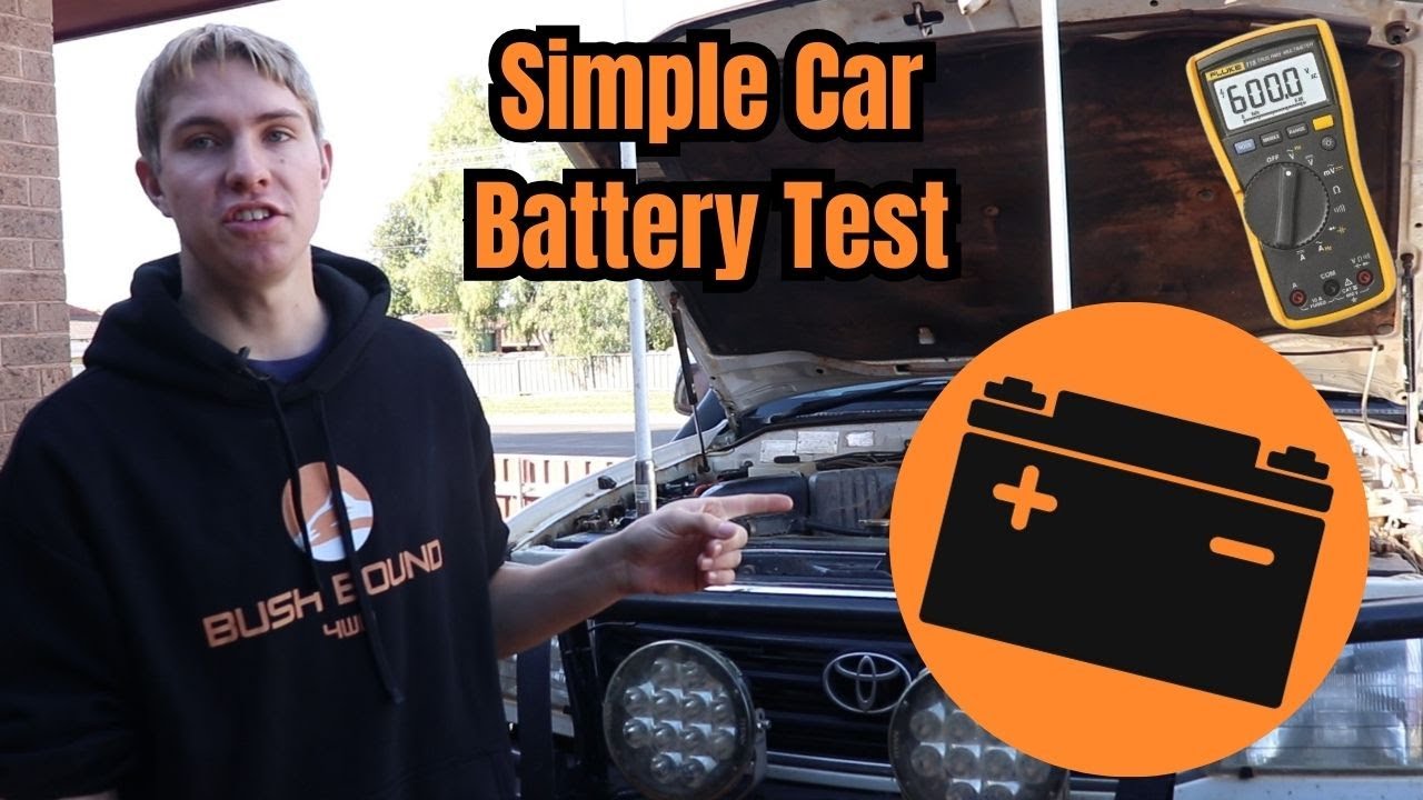 How to Load Test a Car Battery the Easy Way - YouTube