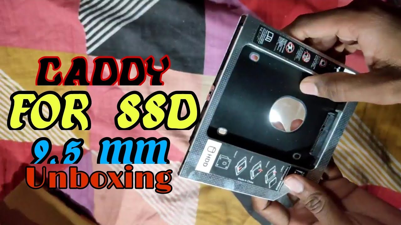 Caddy for SSD | SSD CADDY | CADDY UNBOXING | SSD | CADDY | - YouTube