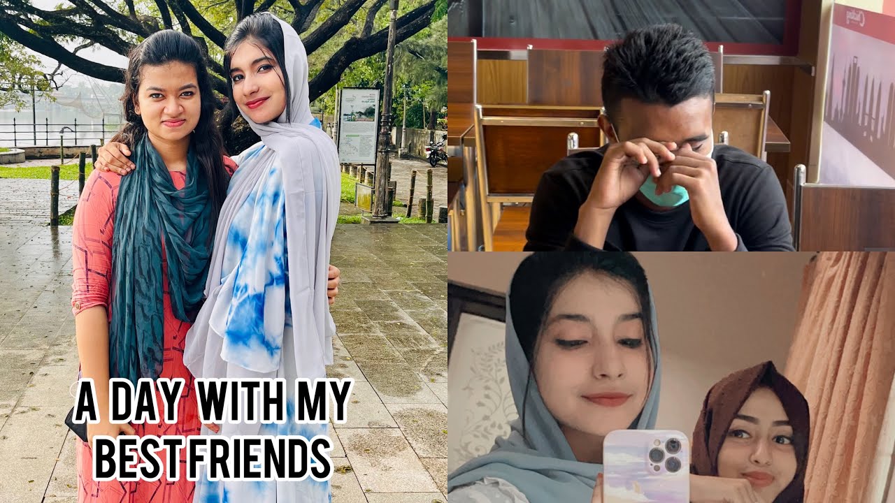 A day with my best friends 👯‍♀️ ️ | A day in my life ️ | Mehar Fathima ...