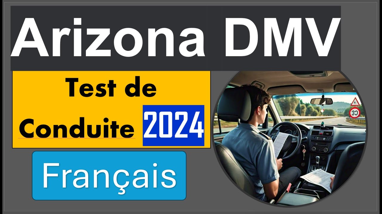 Test Permis de Conduire Arizona DMV 2024 - Questions et Réponses - YouTube