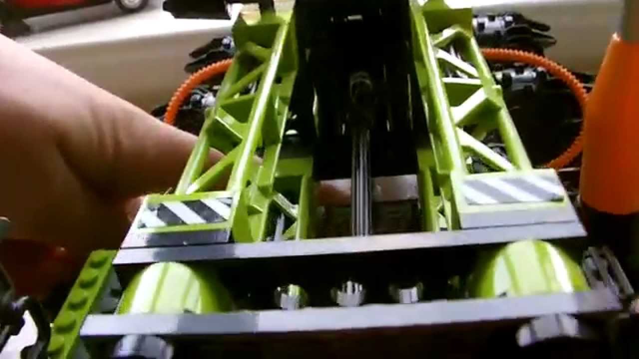 lego power miners titanium command rig review - YouTube