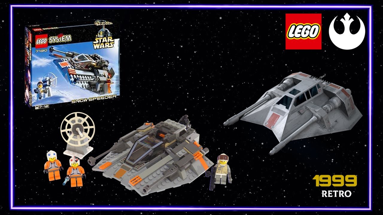 LEGO Snowspeeder REVIEW | Set 7130 ( Francais !) - YouTube