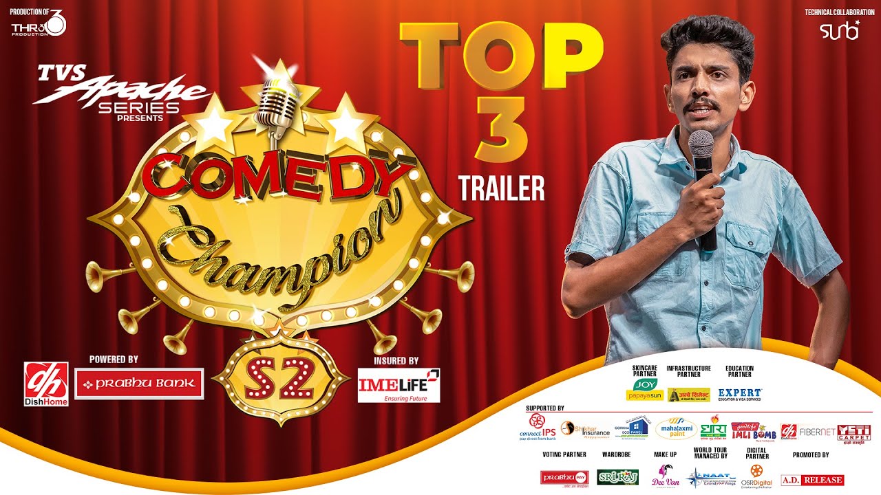 SANTOSH THAPA - TOP 3 TRAILER || COMEDY CHAMPION S2 - YouTube