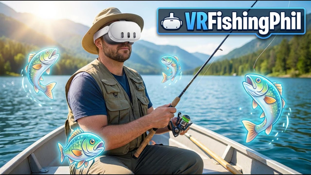 Real VR Fishing - Rainbow Trout - YouTube