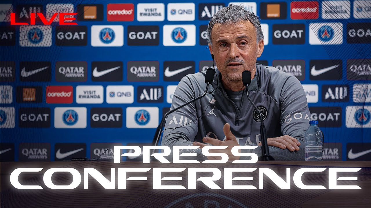🎙️ Paris Saint-Germain v Stade Rennais: Luis Enrique press conference 🔴 ...
