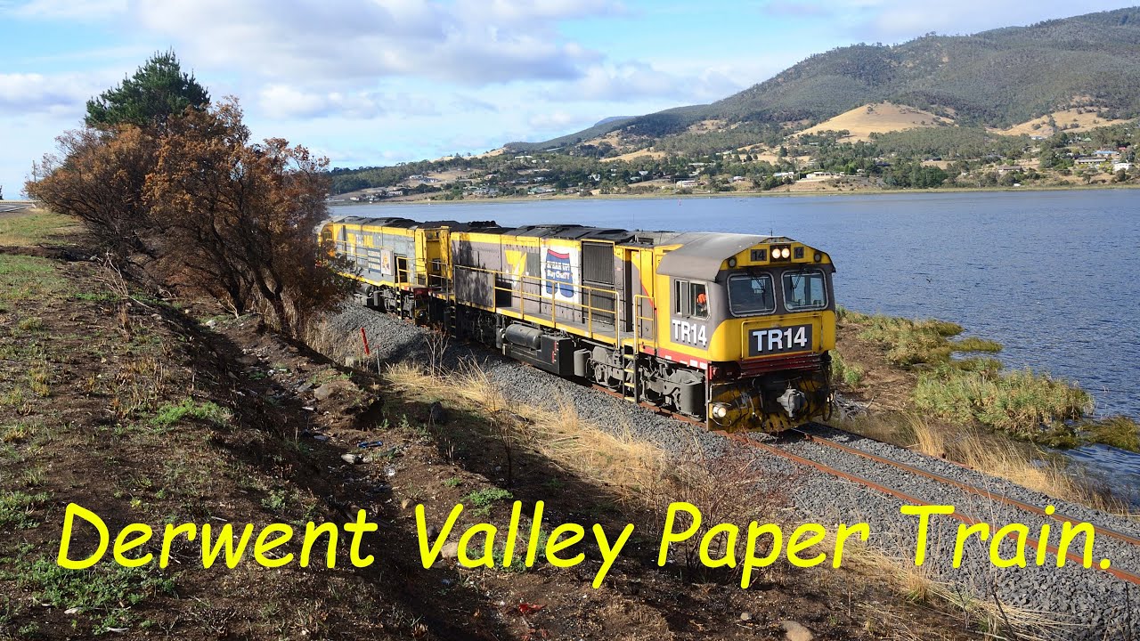 Derwent Valley Line Paper Train - YouTube