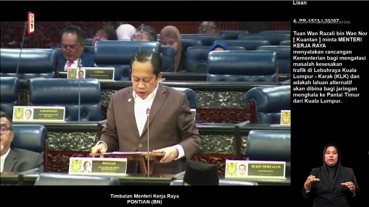 [LANGSUNG] Persidangan Dewan Rakyat | Mesyuarat Ketiga Penggal Ketiga | 4 November 2024 | Sesi ...