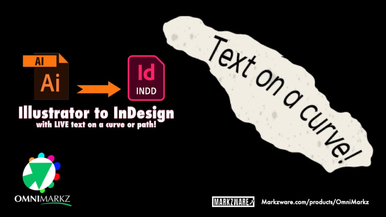 Text On A Curve Illustrator To InDesign Conversion YouTube Text On A Curve Illustrator To InDesign Conversion YouTube