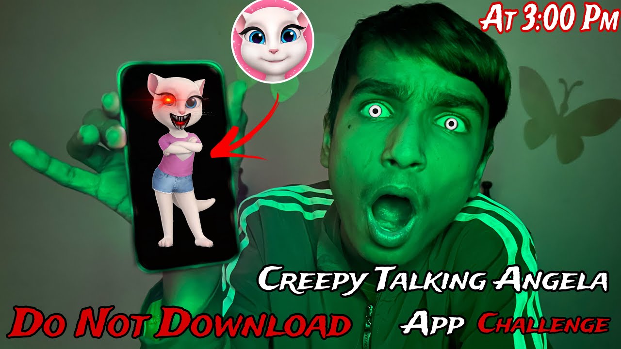 Do Not Download Creepy Talking Angela App At 300 Pm Challenge Youtube