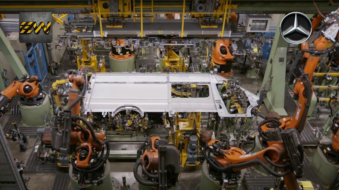 How Electric Vans Are Made in Factories? (Mega Factories Video) - YouTube