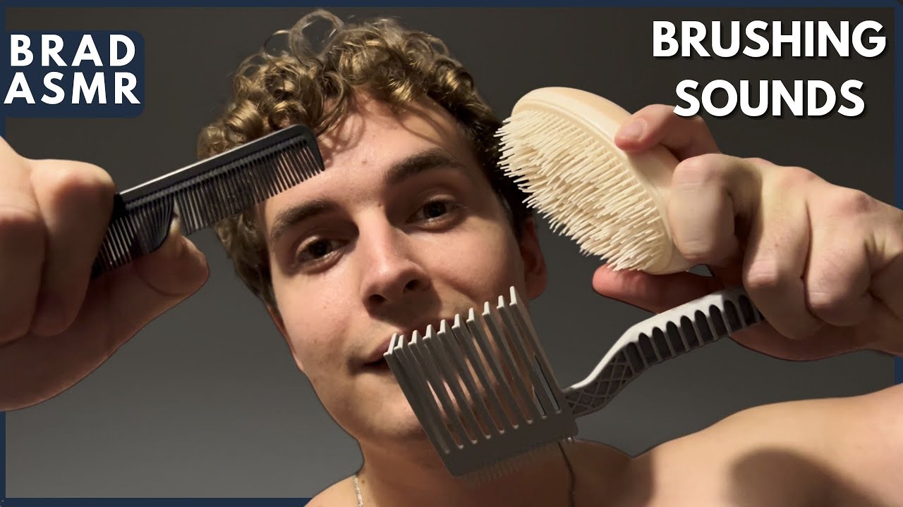 ASMR Only Brushing Sounds - YouTube