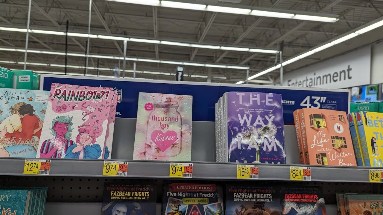 LGBT Young Adult romantic graphic novels at Walmart #walmart # ...