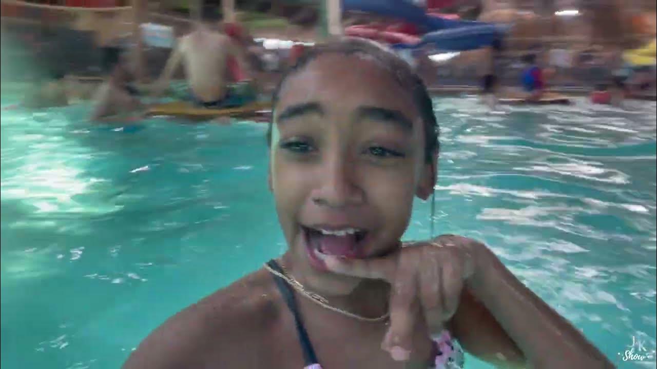 🌊 Me And Kimora In The Wave Pool‼️ Watch Us Have Fun 😍 🔥💜 D O C Vs Tsg