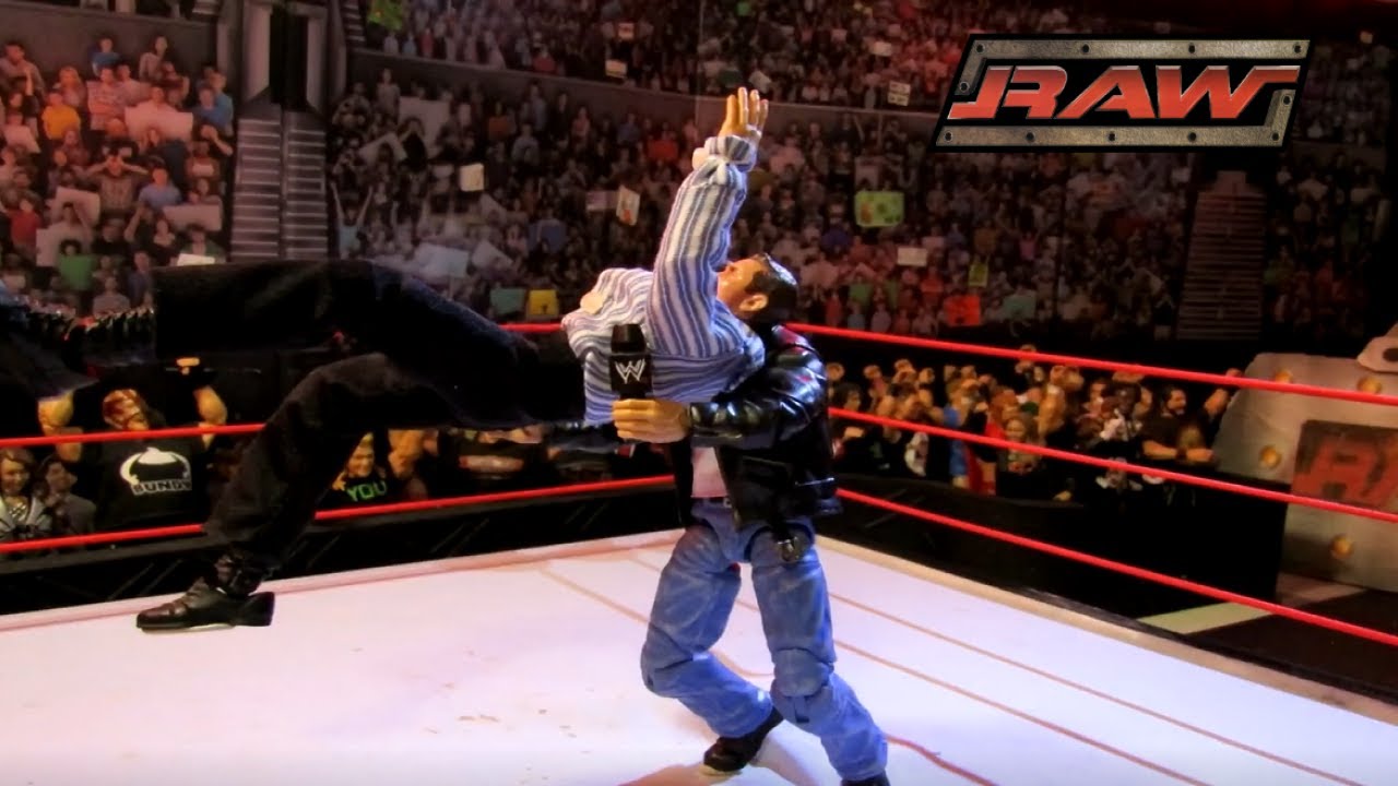 Randy Orton RKO's Eric Bischoff - WWE Stop Motion - YouTube