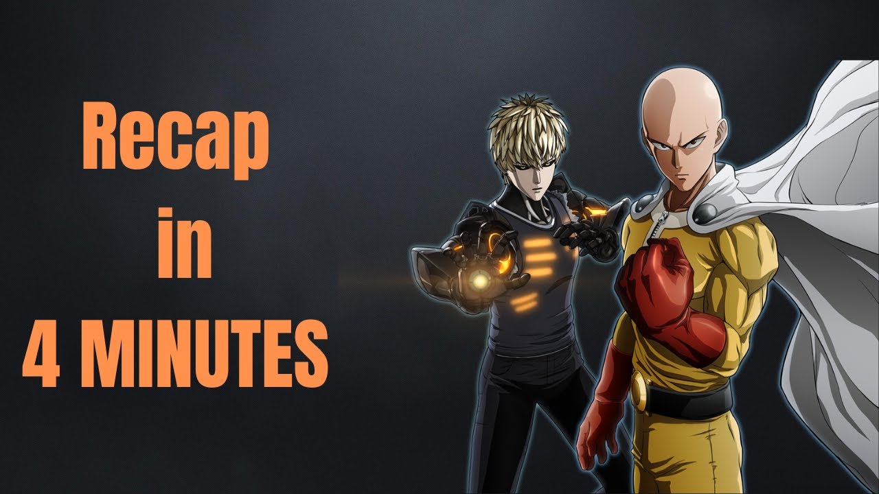 One Punch Man Season 1 Recap in 4 MINUTES - YouTube