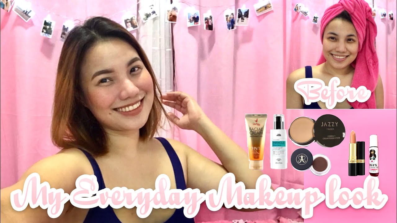 MY EVERYDAY MAKEUP LOOK! Vlog #7 - YouTube