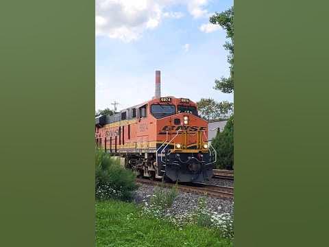 CSX X309 with BNSF #train #csx #unionpacific #automobile #railroad #unionpacific - YouTube