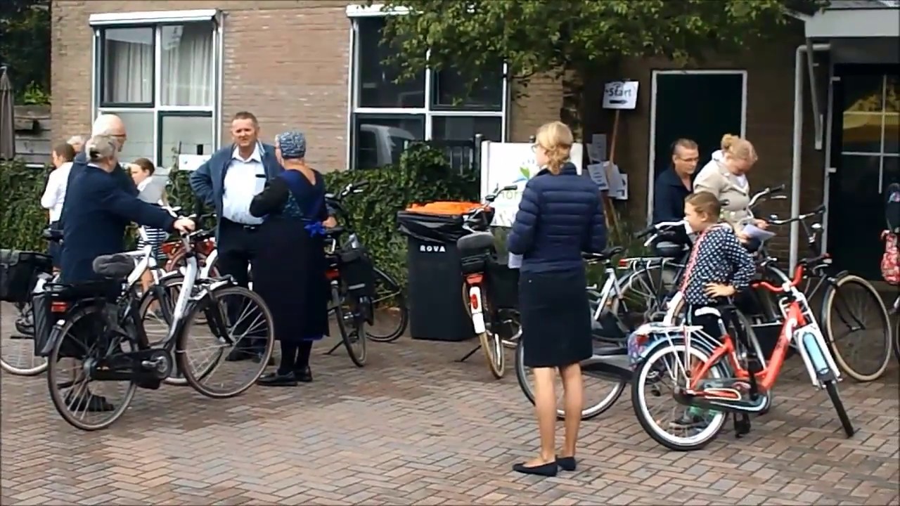 Fietstocht Horstheim 2017 over de Lankhorst naar het Schot - YouTube