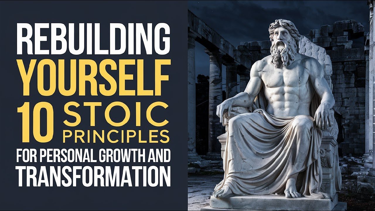 Rebuilding Yourself 10 Stoic Principles for Personal Growth and Transformation | Stoicism - YouTube