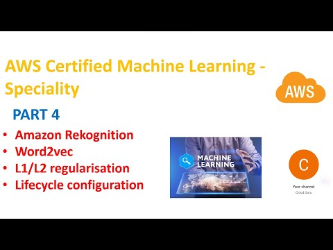 Part 4- AWS Machine Learning Specialty Certification - Real Questions ...