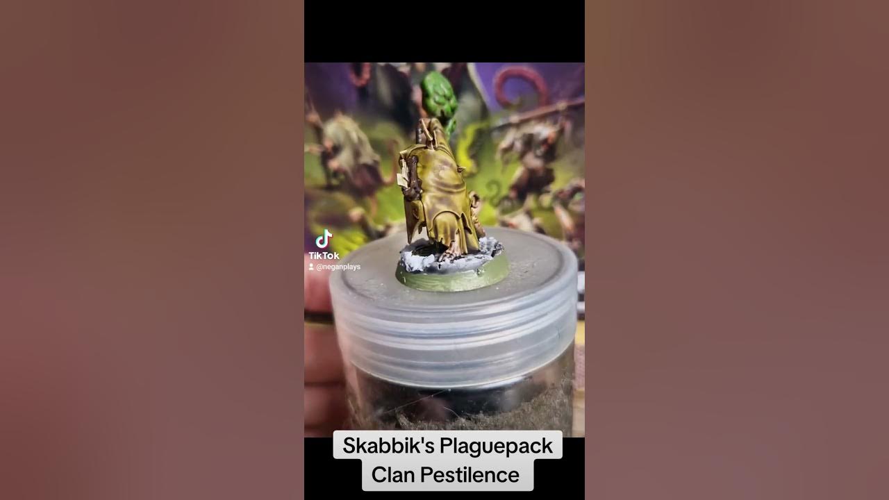 Skaven Skabbik's Plaguepack - YouTube