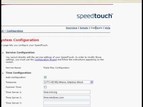 Speed up browsing with cyta speedtouch 585 router - YouTube