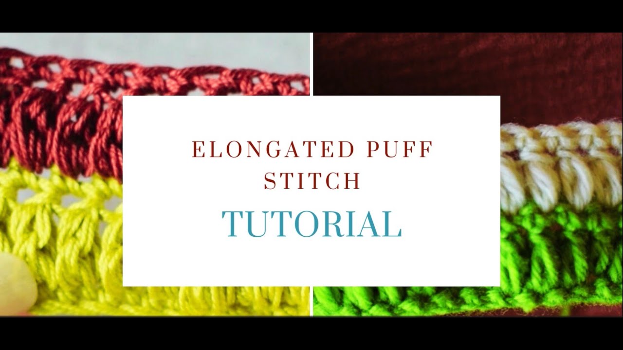 EASY Two Row Repeating Stitch Pattern Producing Fantastic Fabric ...